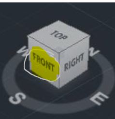 ENGR 1304: Example Cube Orthographic Projection