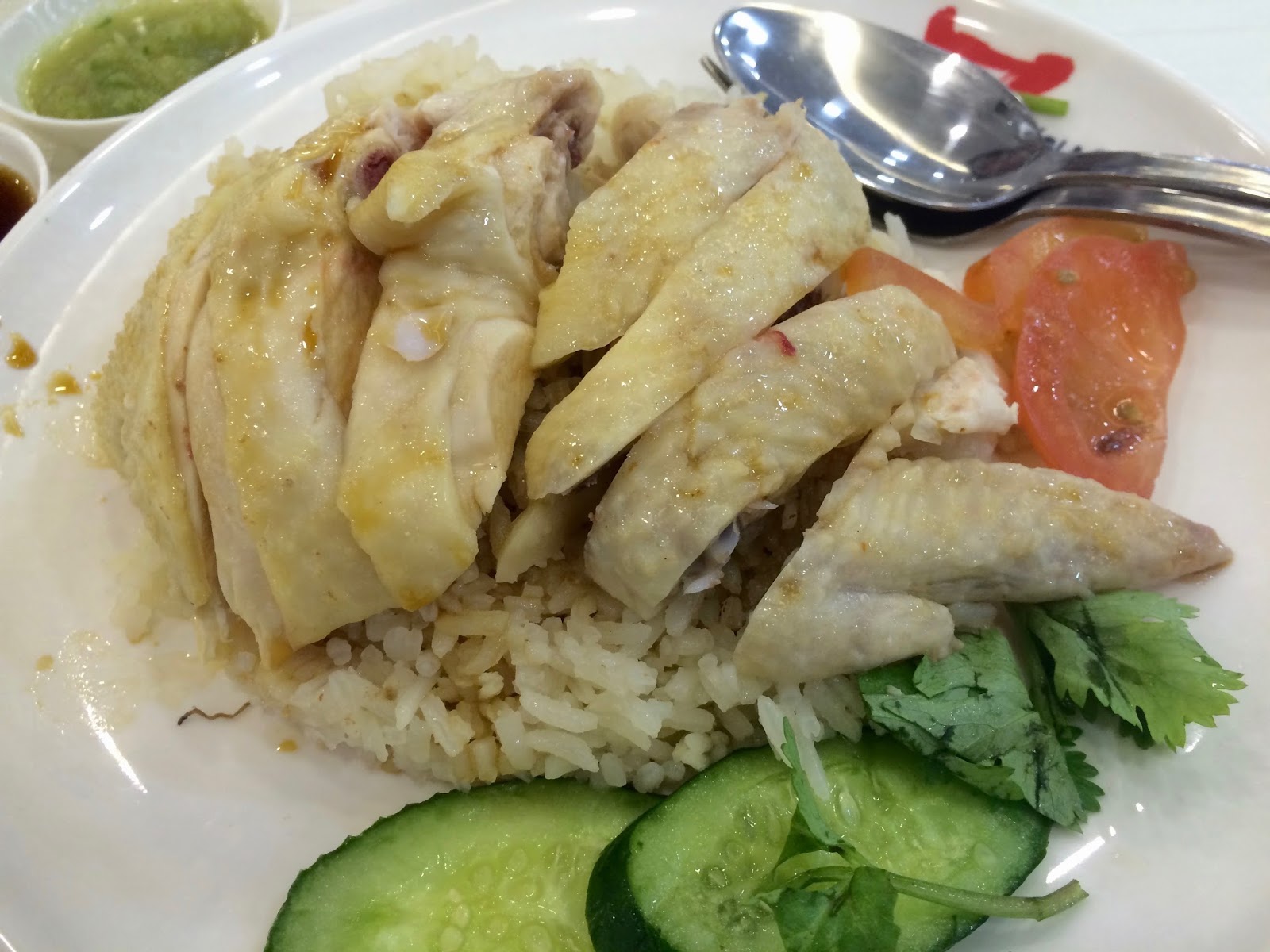 Rong Kee Roasted Delight (Steamed Chicken Rice) @ Koufu Punggol Plaza ...