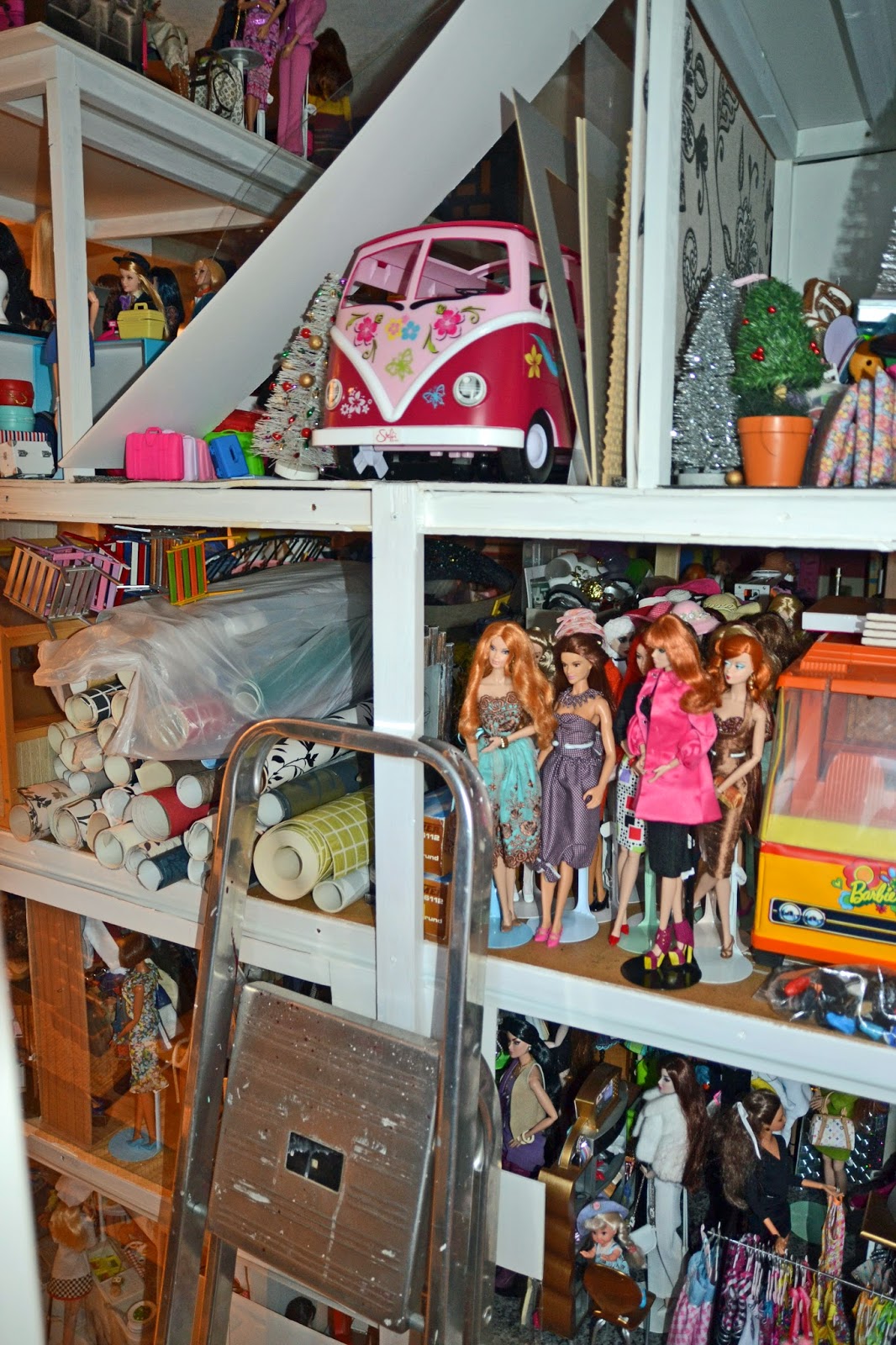 The Building of... THE PRIORS ... a doll room