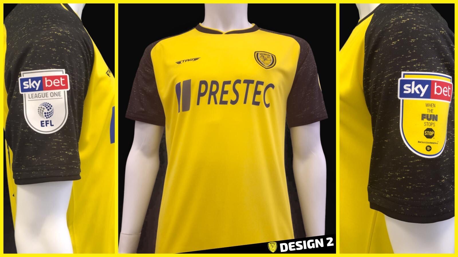 Burton Albion 19-20 Home Kit Revealed Following Fan Vote - Footy Headlines