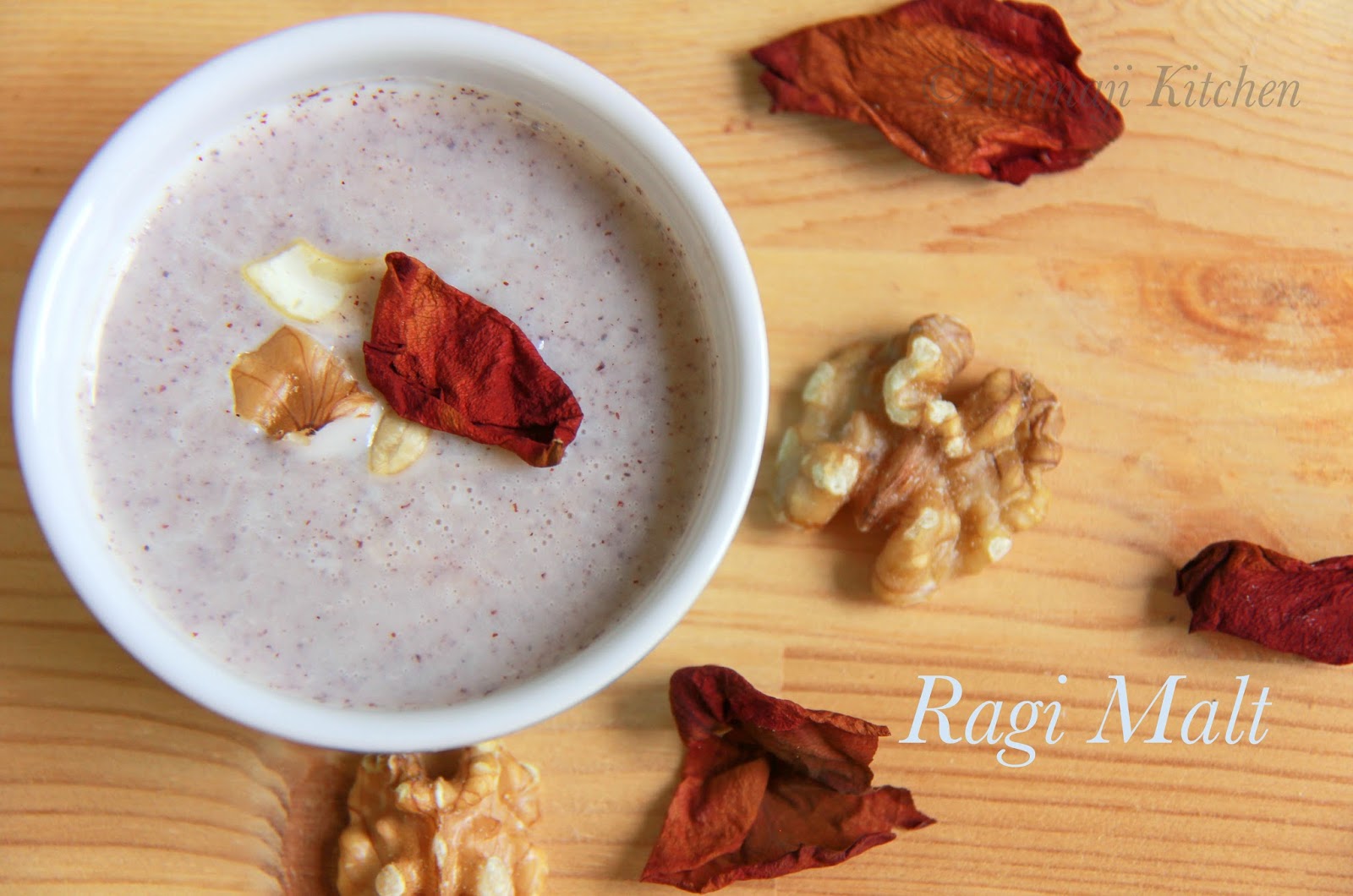 Ragi Malt {Version 2} | Ragi Porridge | Indian Food Recipes | Ammaji ...