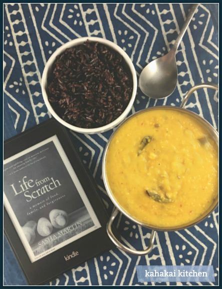 Kahakai Kitchen: A Exotic and Unique White Dal Curry for Cook the Books ...