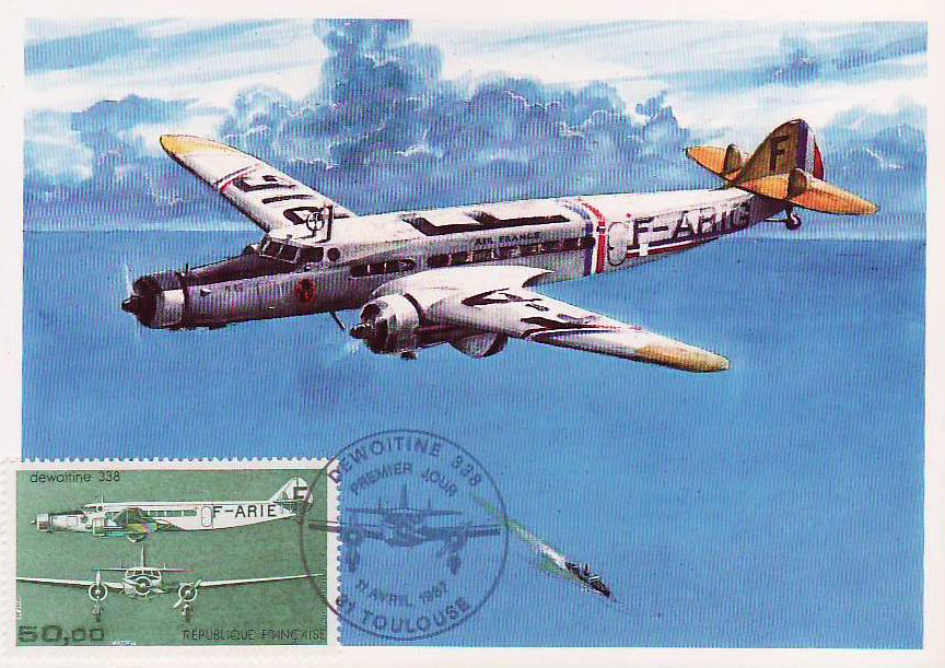 transpress nz: the Dewoitine 338 trimotor aircraft, 1930s