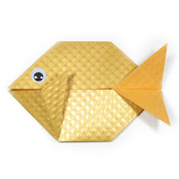 Caveman English: Origami Fish