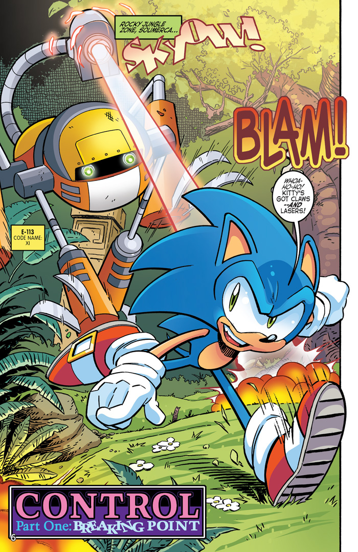 PREVIEW: 'Sonic the Hedgehog Vol 4: Control' Trade by Ian Flynn, Tyson ...