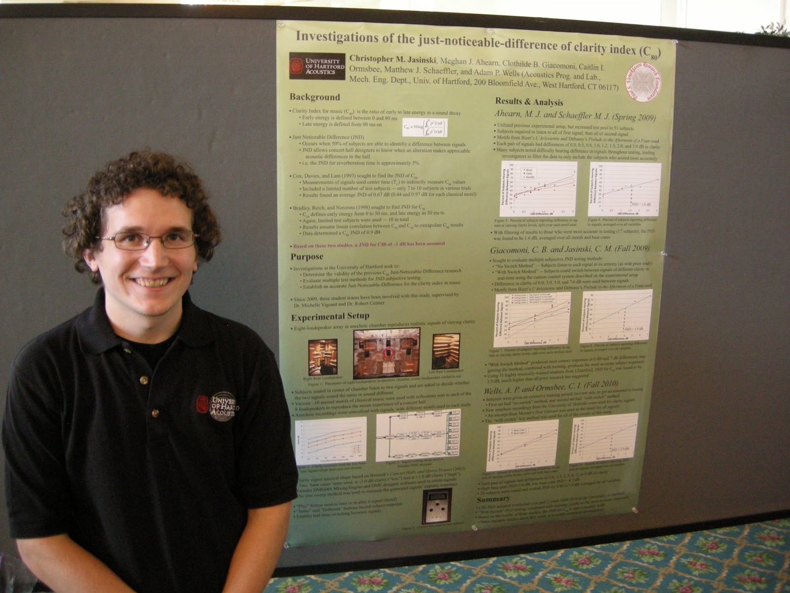 CETABLOG: Acoustics Students Present Posters at San Diego Conference