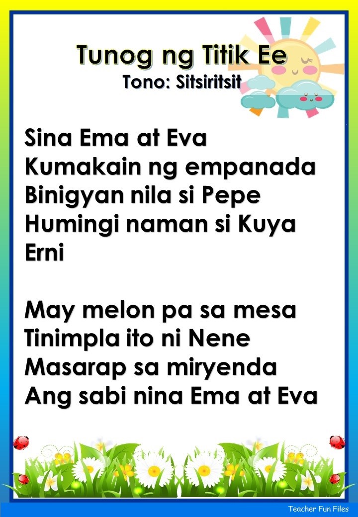 Teacher Fun Files: Tagalog Reading Passages 9