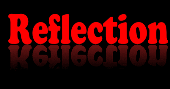 PhotoEffect: Create Text Reflection in Paint.NET