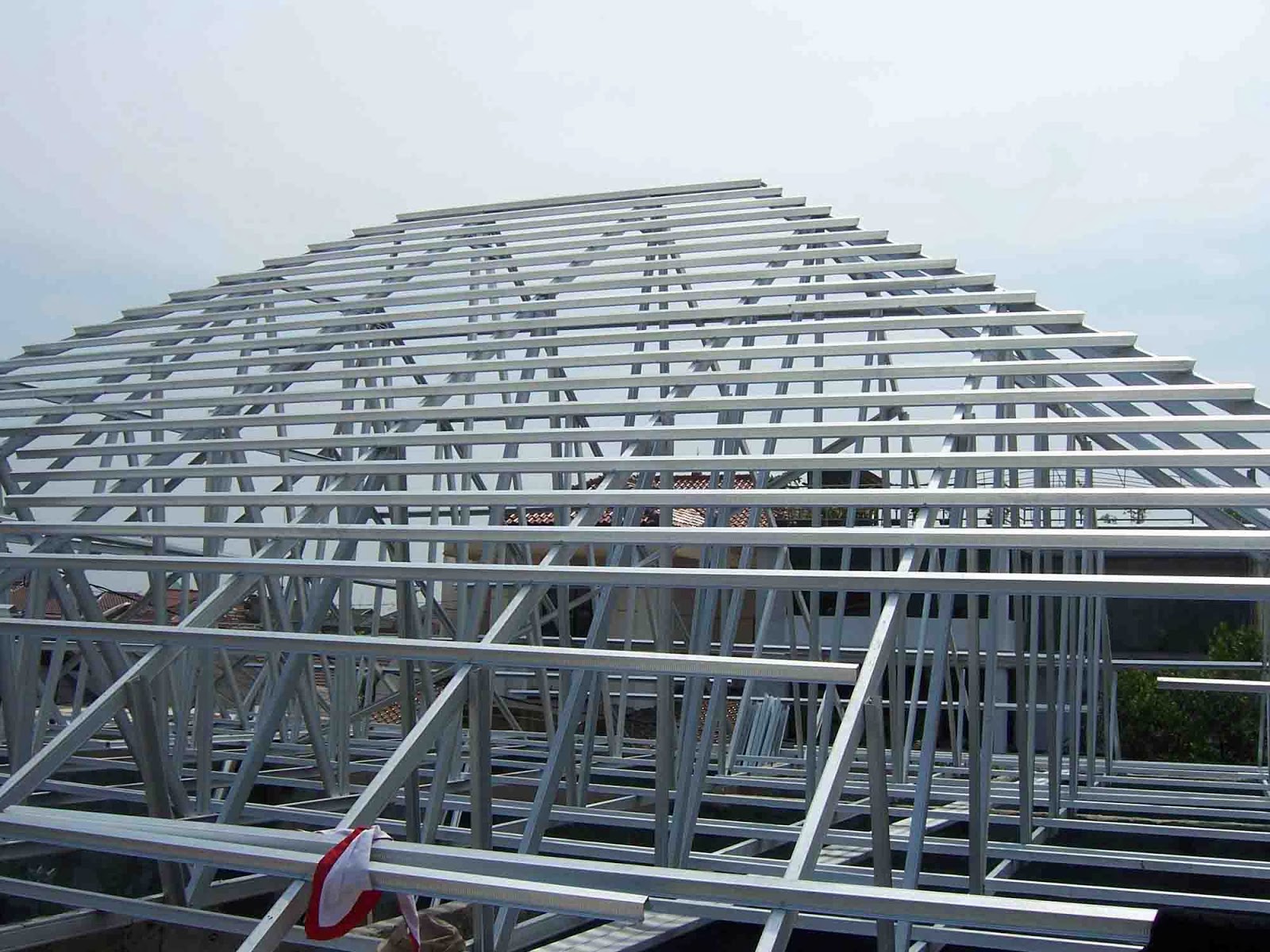 RANGKA ATAP BAJA RINGAN: GAMBAR RANGKA ATAP BAJA RINGAN