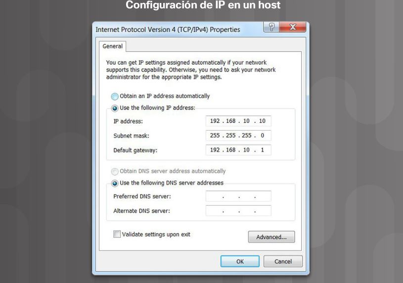 Estructura de la dirección IPv4 - CCNA V6.0
