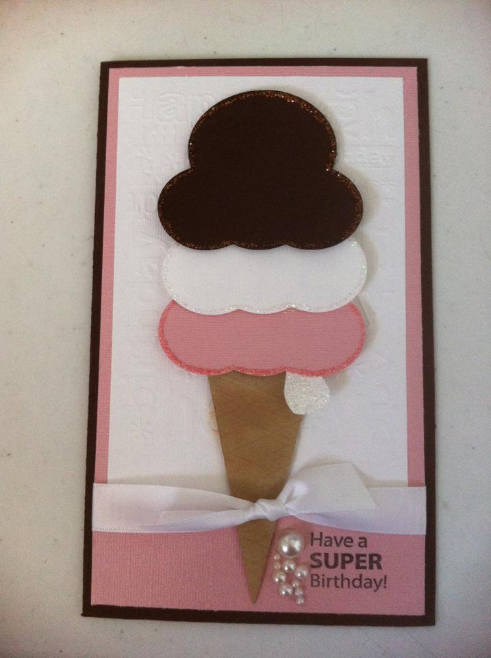 Handmade custom greeting cards and birthday supplies by Kelly: Ice ...