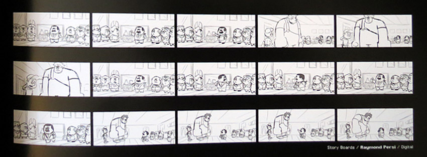 Living Lines Library: Wreck-It Ralph (2012) - Storyboards