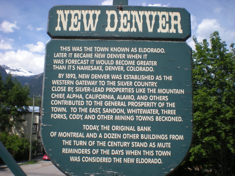 Living the Dream...: Monday, July 11, 2011 (New Denver, BC)