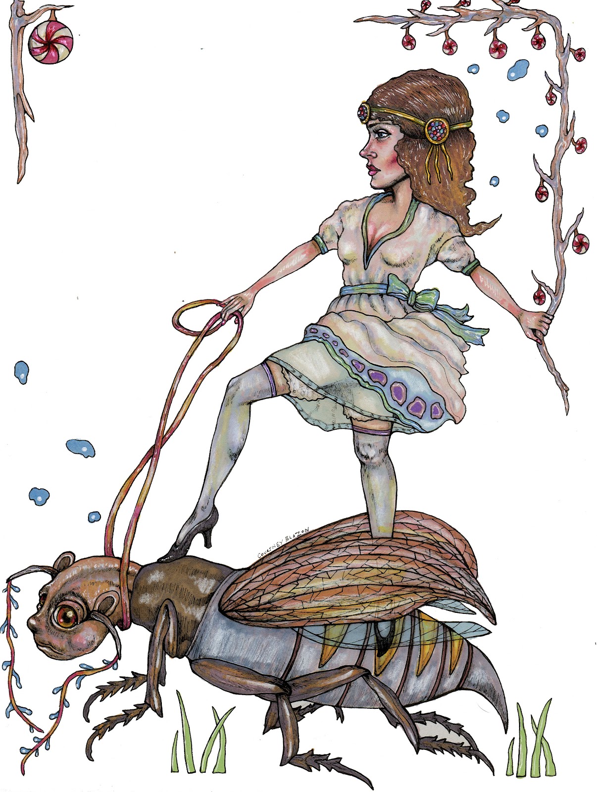 Courtney Blazon: Illustrations/ Commissions