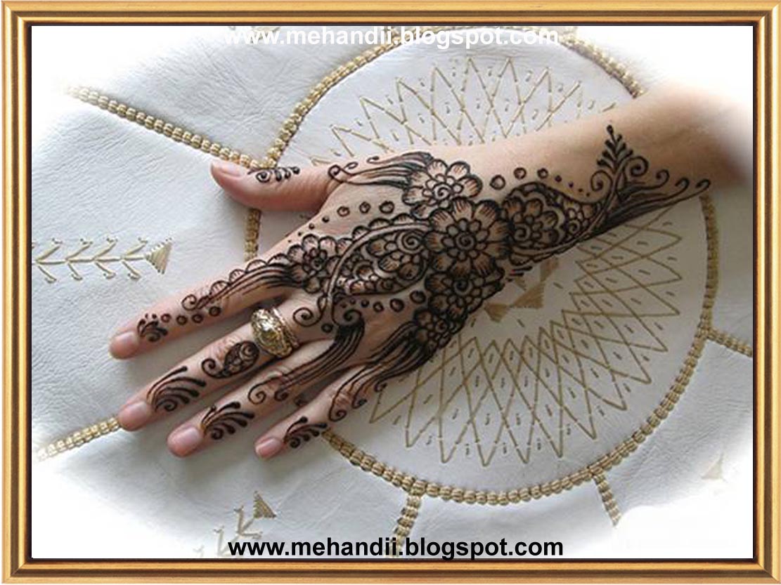 MEHNDI DESIGN: Simple Mehandi Design part 10