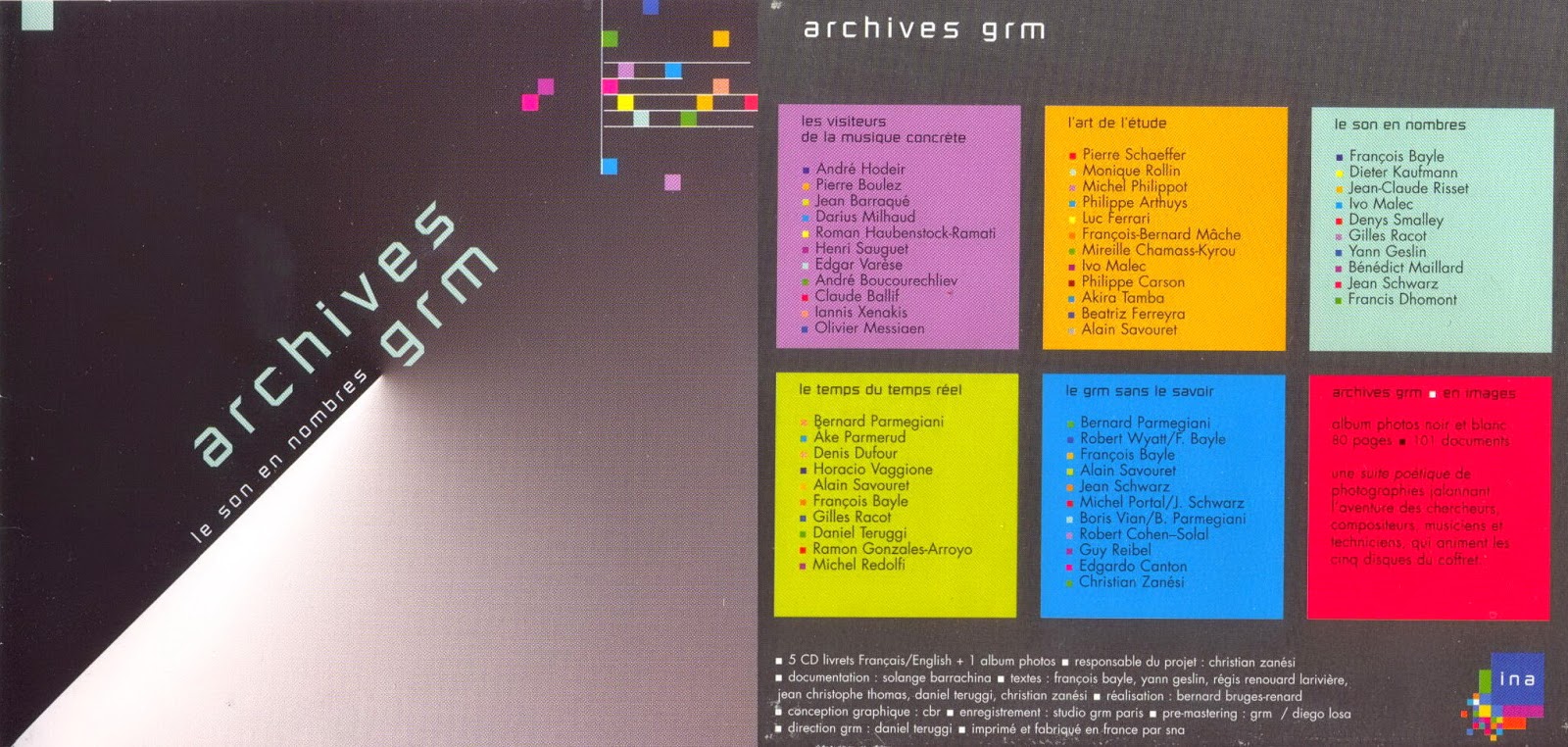 ELECTRONIC ORGY: VARIOUS - ARCHIVES GRM (INA-GRM ‎2004) (MP3 - 320) (PART 3)