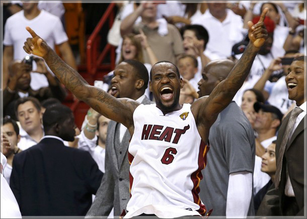 HEAT WINS!...AFTER 9 YEARS MVP LEBRON JAMES FINALLY HAS A RING
