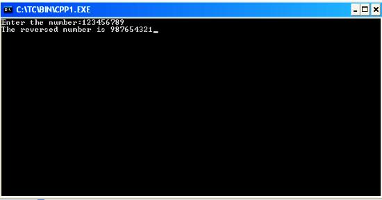 Teachers: C program to reverse a number