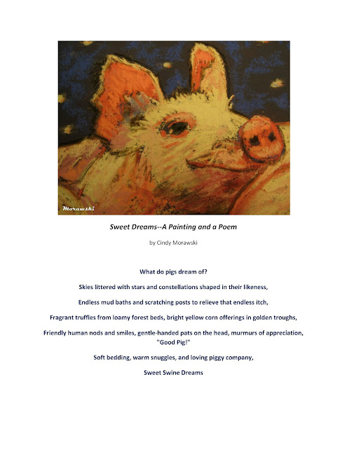 Seasons: Sweet Dreams~~A Pig Painting and Poem Dedicated to Arnold, my ...