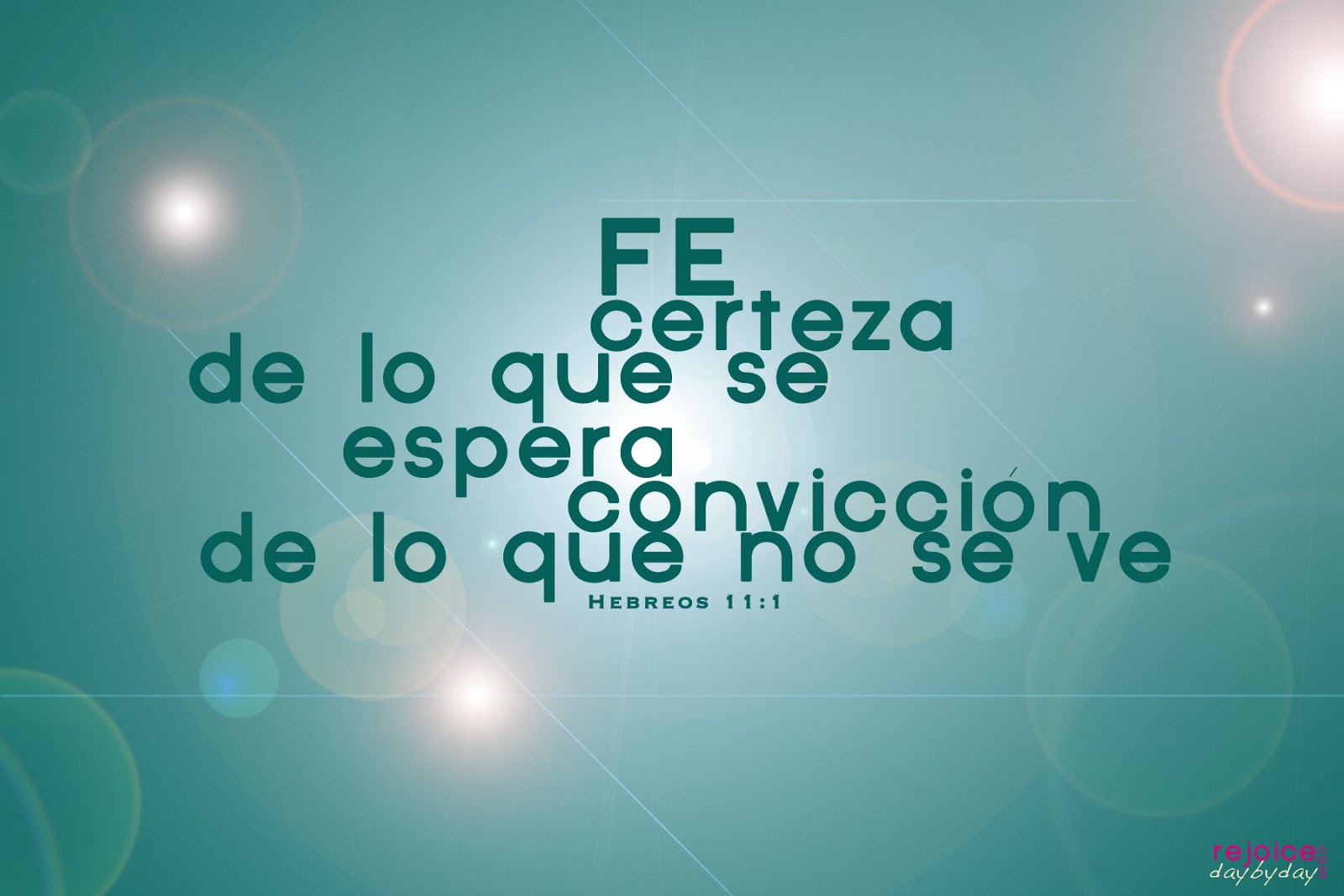 La Palabra de Fe: Lo que la fe es