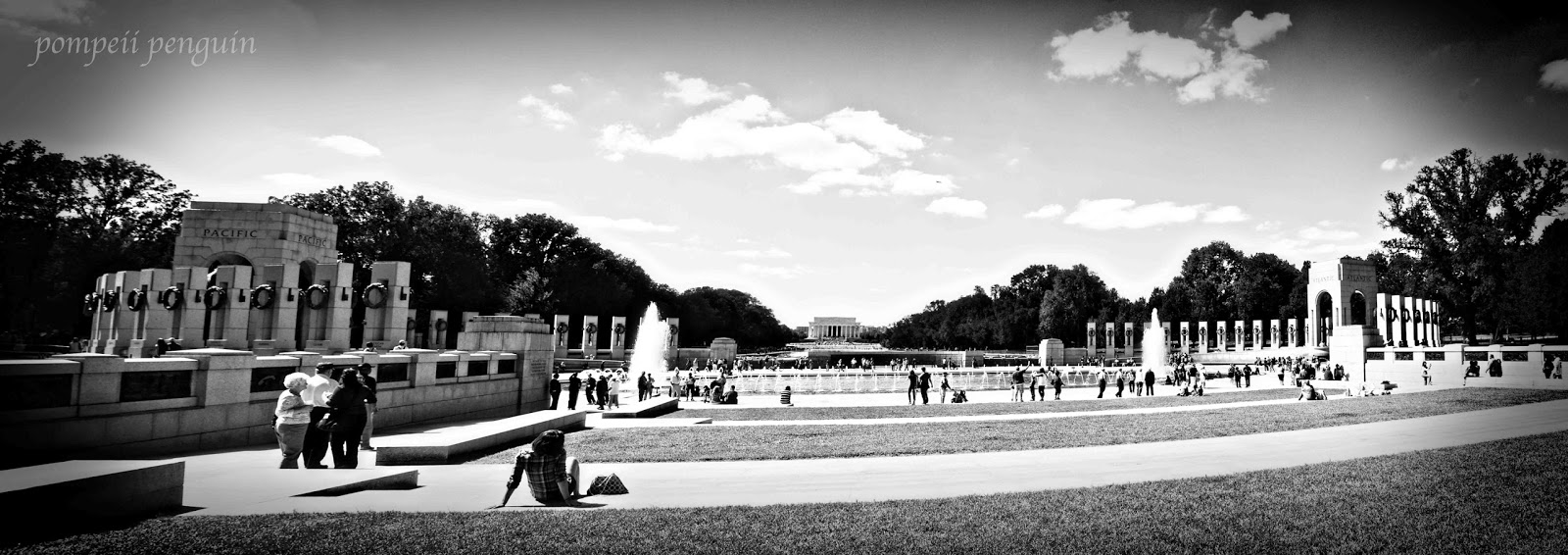 Pompeii Penguin Attempting To Fly World War Two Memorial pompeii-penguin-attempting-to-fly-world-war-two-memorial