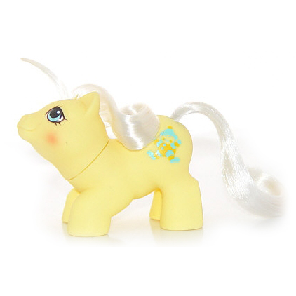 MLP Yellow Color G1 Ponies | MLP Merch