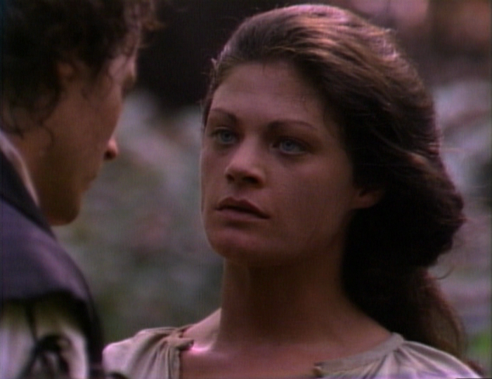 Zebradelic: Meg Foster portrays Hester Prynne