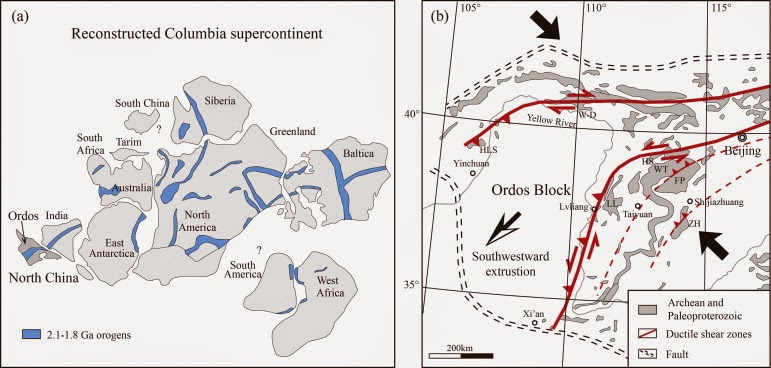 The Dragon's Tales: The Position of Ordos Block (India) in the ...