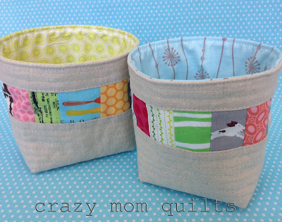 crazy mom quilts: thread catcher pattern