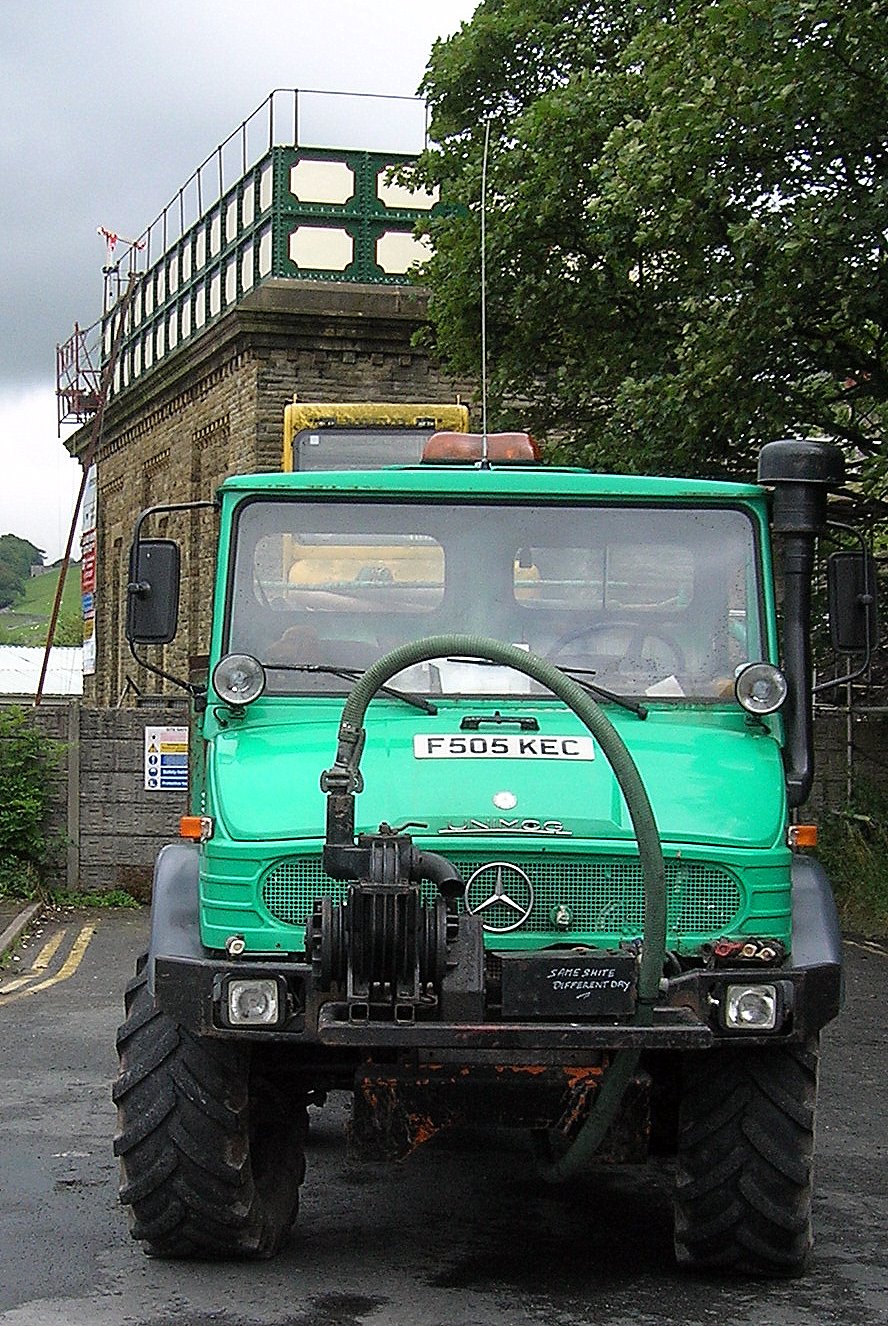 Settle Station Water Tower: Meet Unimog