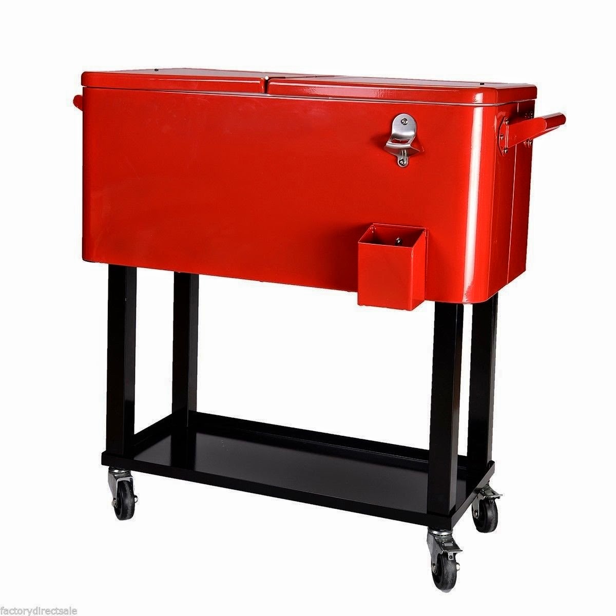 rolling cooler: rolling cooler cart
