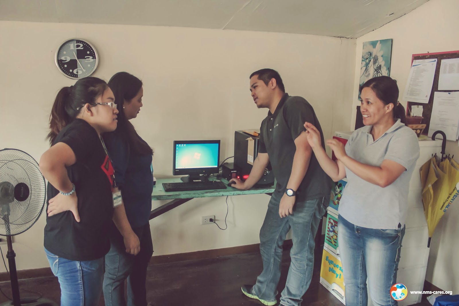NMS Cares: PRESS RELEASE: 4 COMPUTERS FOR 4 DEAF SCHOOLS