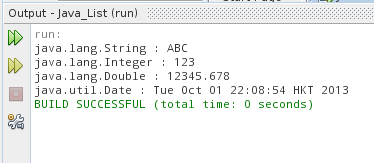 Java-Buddy: Example of inserting data of different type to List