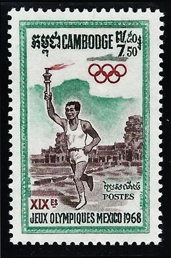 Collecting Olympic and Space Stamps: Olympic Torch Relay