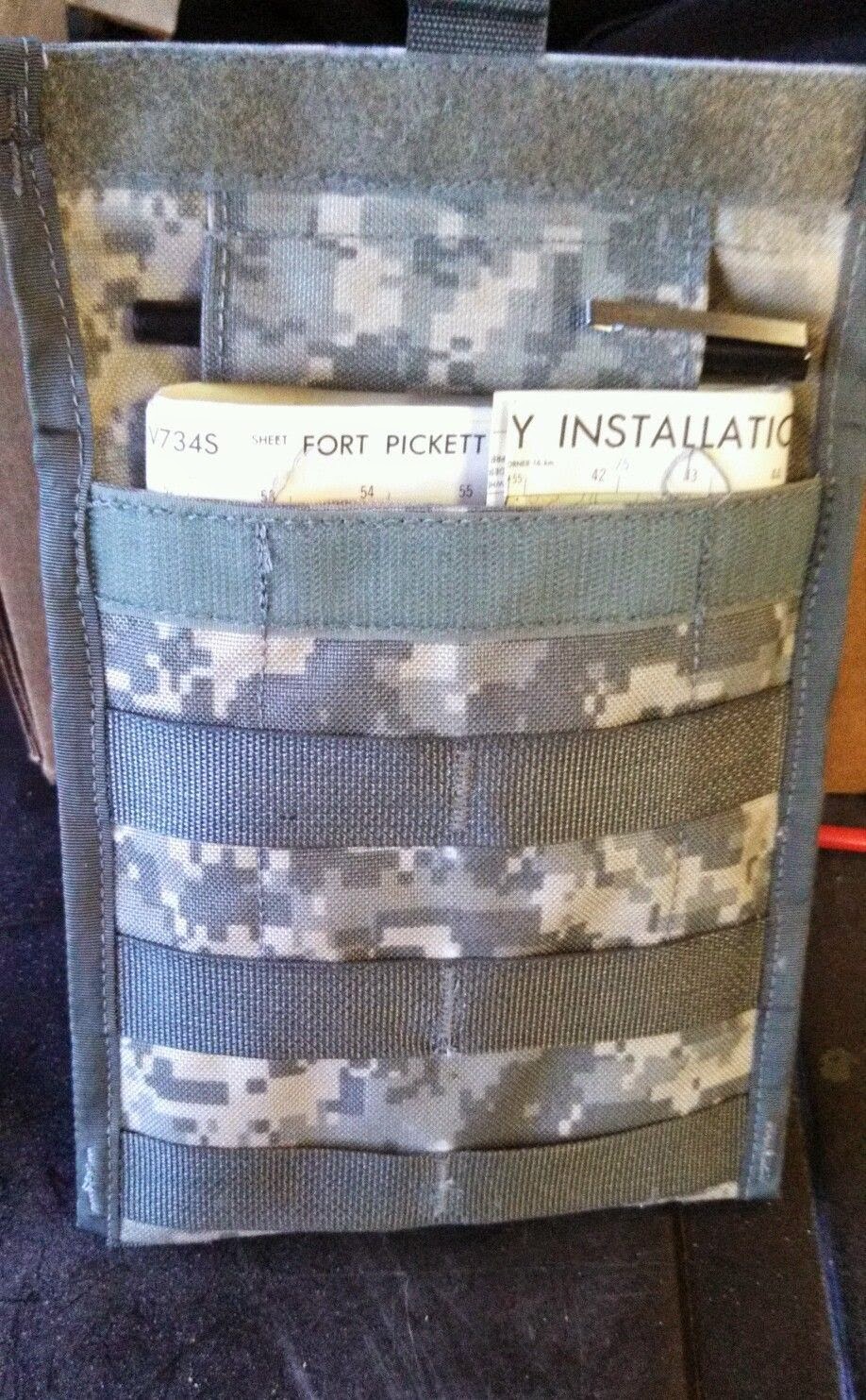 Webbingbabel: US Military ACU MOLLE II Utility Admin Map Pouch
