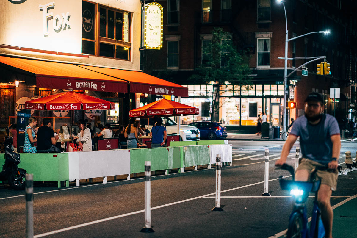 EV Grieve: One month on, a look at curbside dining in the East Village