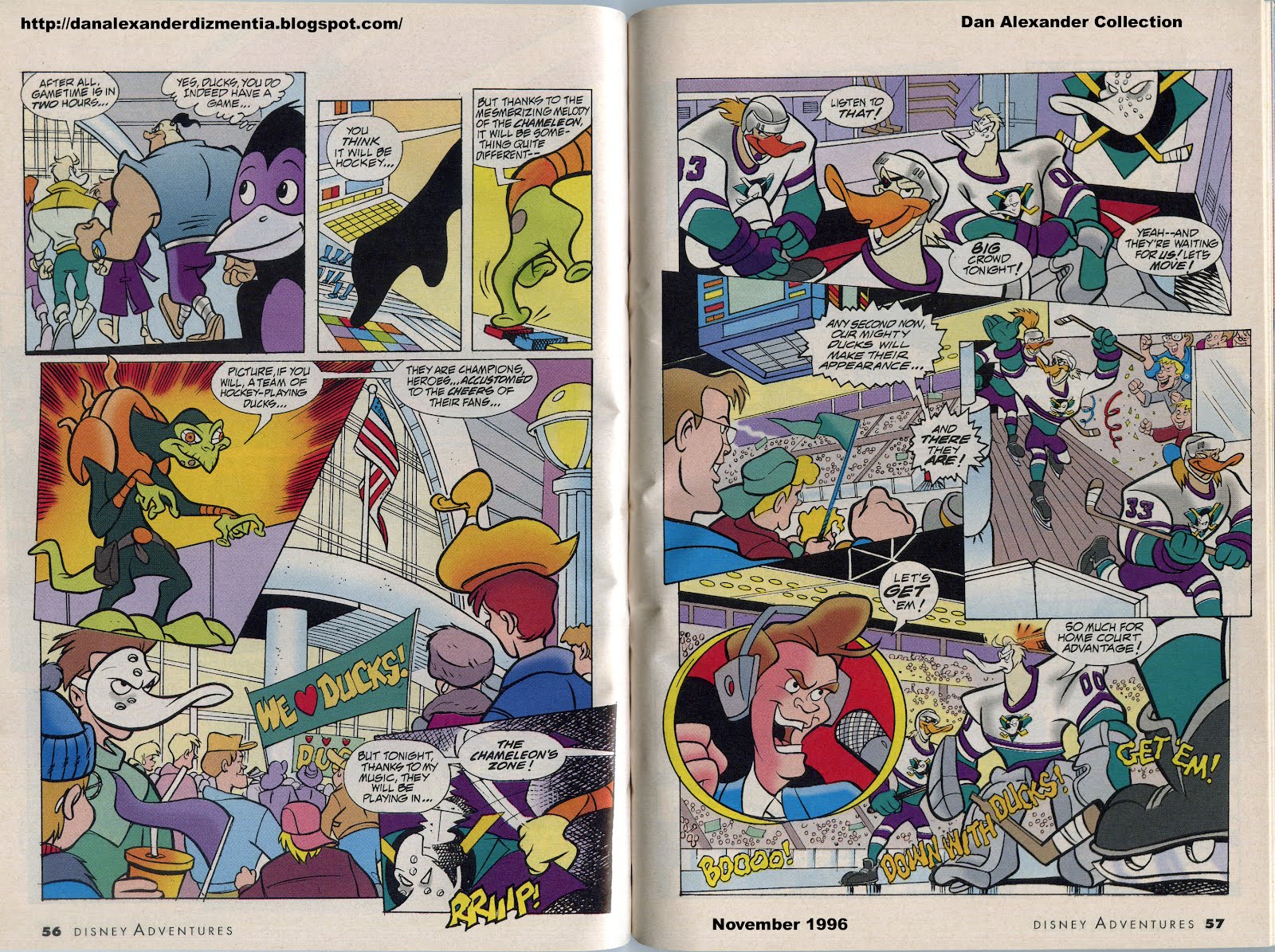 Dan Alexander Dizmentia: Disney's Mighty Ducks At McDonald's