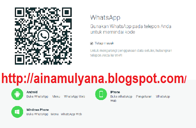 CARA MEMASANG DAN MENGGUNAKAN WHATSAPP WA WEB DI KOMPUTER (WA WEB ...