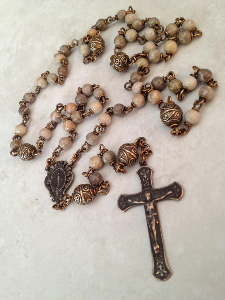 All Beautiful Catholic Beads: Beneath Thy Protection Rosary