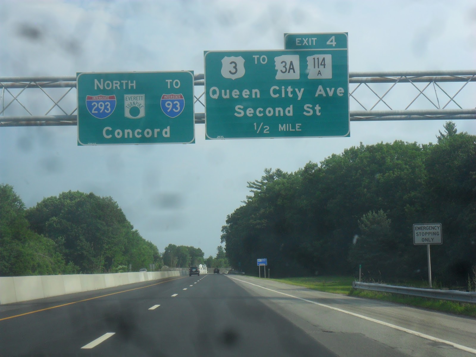 Luke's Signs: Interstate 293 & Interstate 93 - New Hampshire