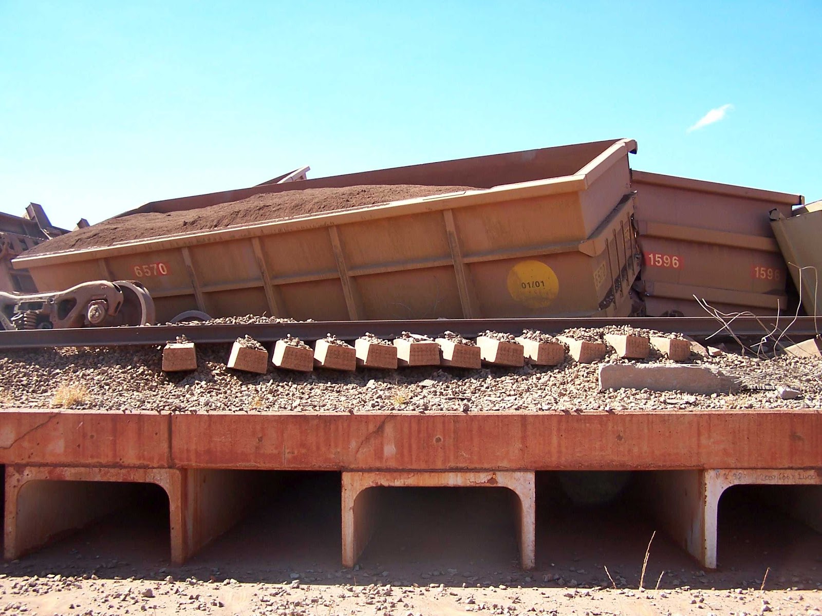 Industry Mayhem: Train Crash - BHP Yandi