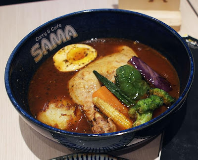 Purple Taste: SAMA Curry & Cafe SG ( スープカレー SAMA ) @ OUE Downtown
