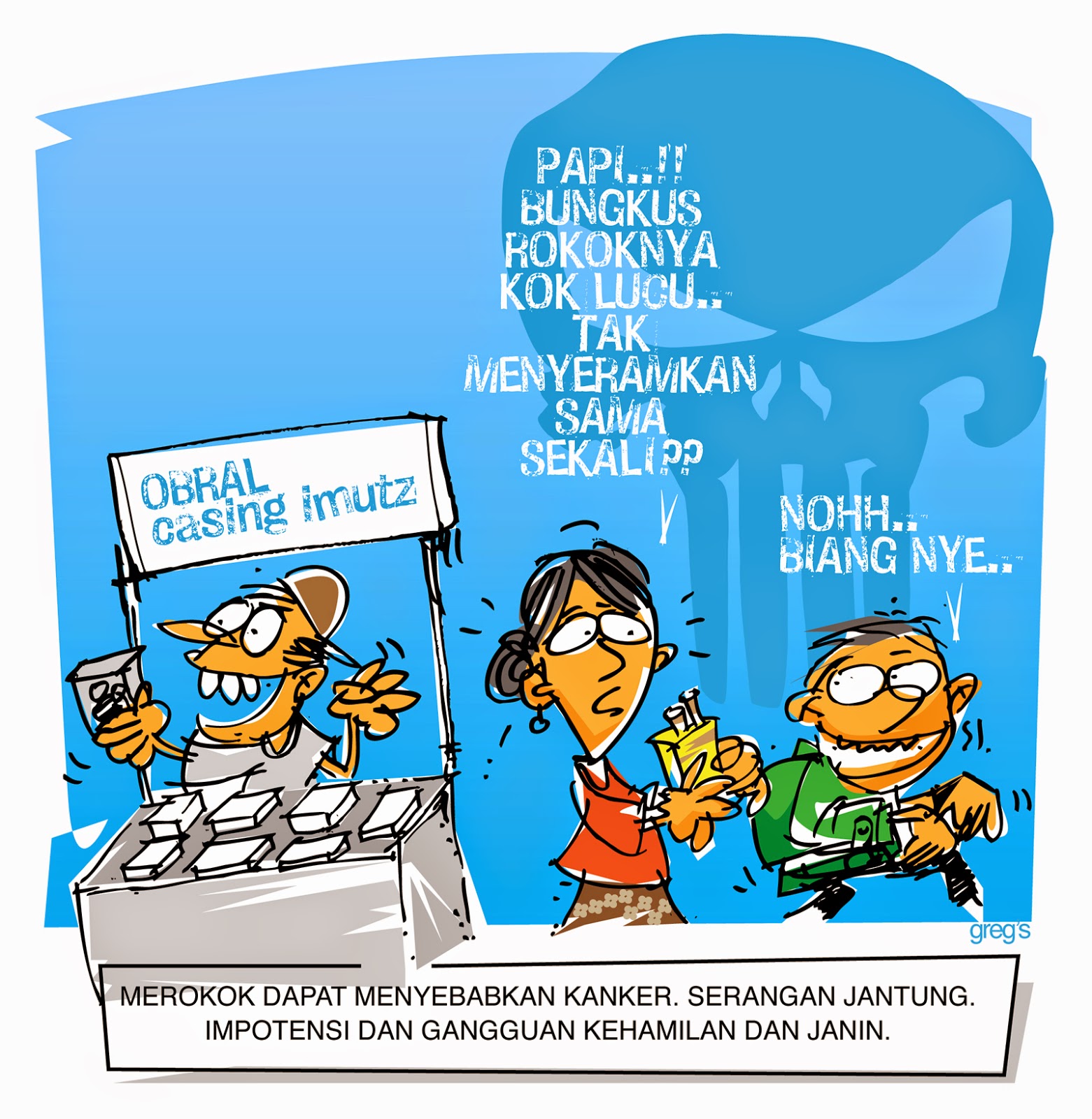 Gambar Kartun Tentang Rokok | Gokil Abis