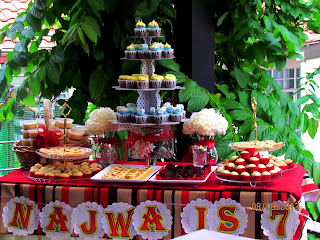 ChiQueCaKes: Dessert Table : Aidilfitri Open House & Birthday Party ...