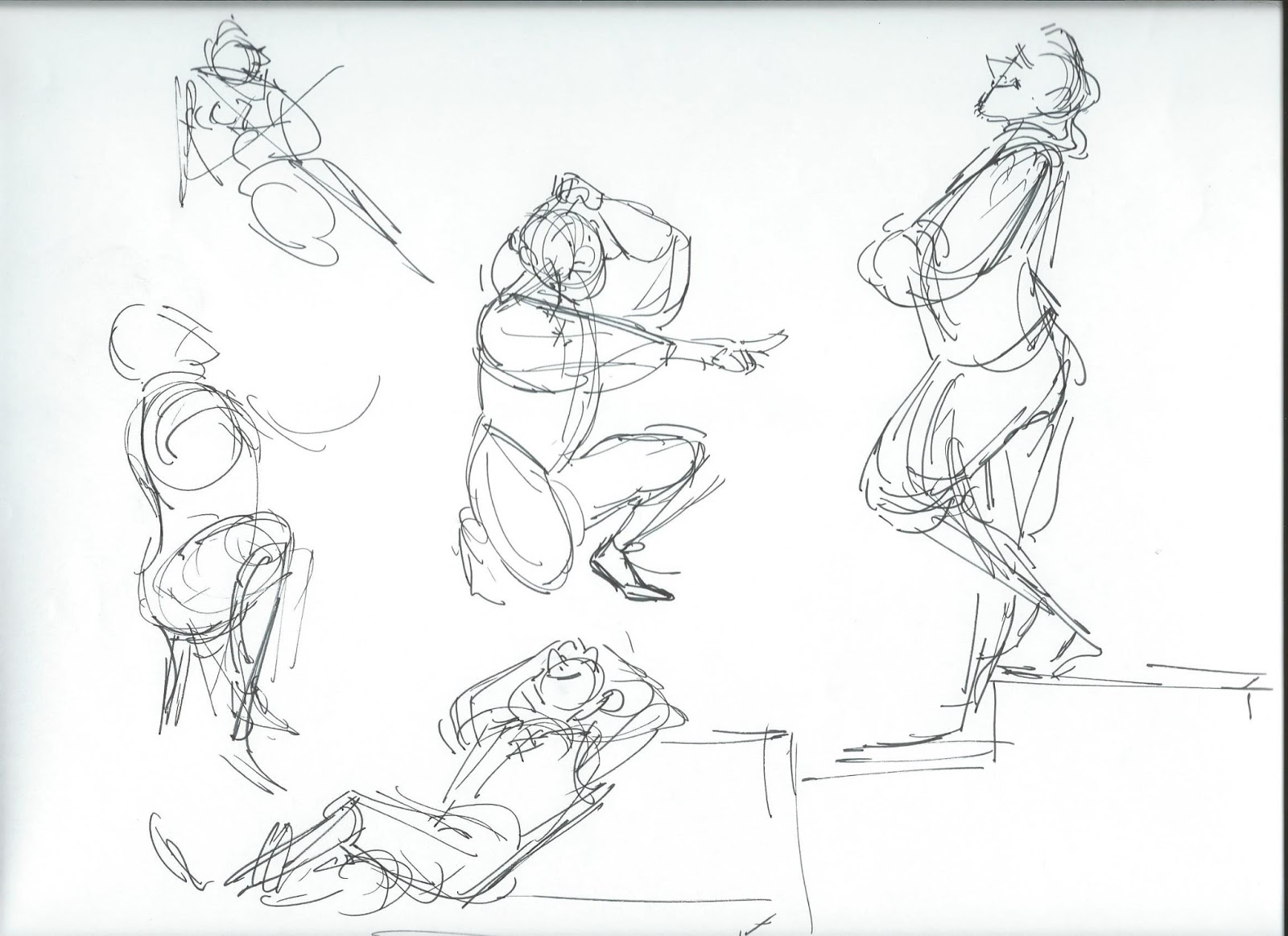 Summer Breakdowns.: Theater Drawing - Zachary Shore