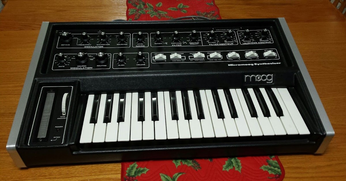 MATRIXSYNTH: Vintage Moog 1970's micromoog synthesizer