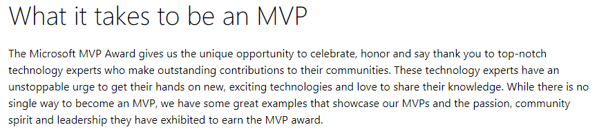 Congratulations 2018-2019 Microsoft MVP! | The EXPTA {blog}