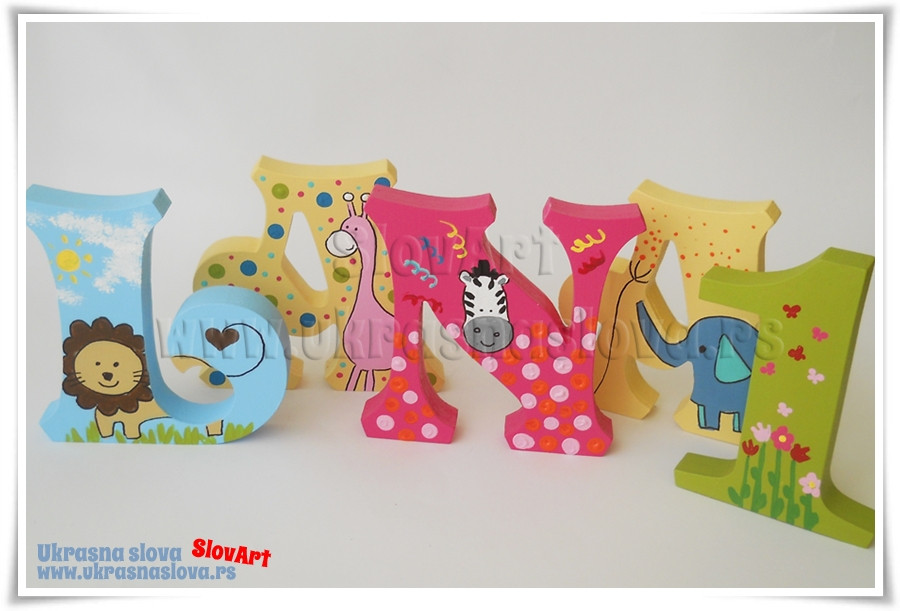 Slova za slatki sto : SlovArt - Ukrasna slova | Ramovi | Satovi | Zidne ...