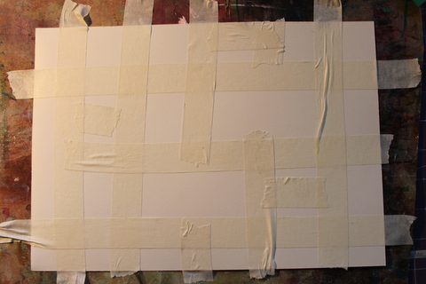 Messing About with Masking Tape, Mists and Gelatos