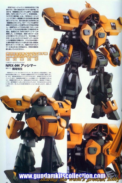 1/100 NRX-044 Asshimar - Scratch Build